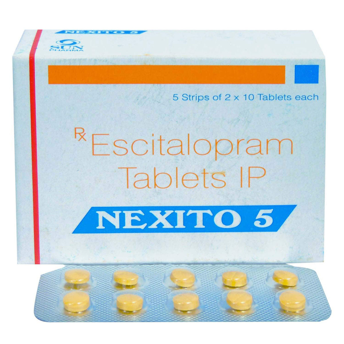 Nexito 5 Tablet 10's Price, Uses, Side Effects, Composition - Apollo ...