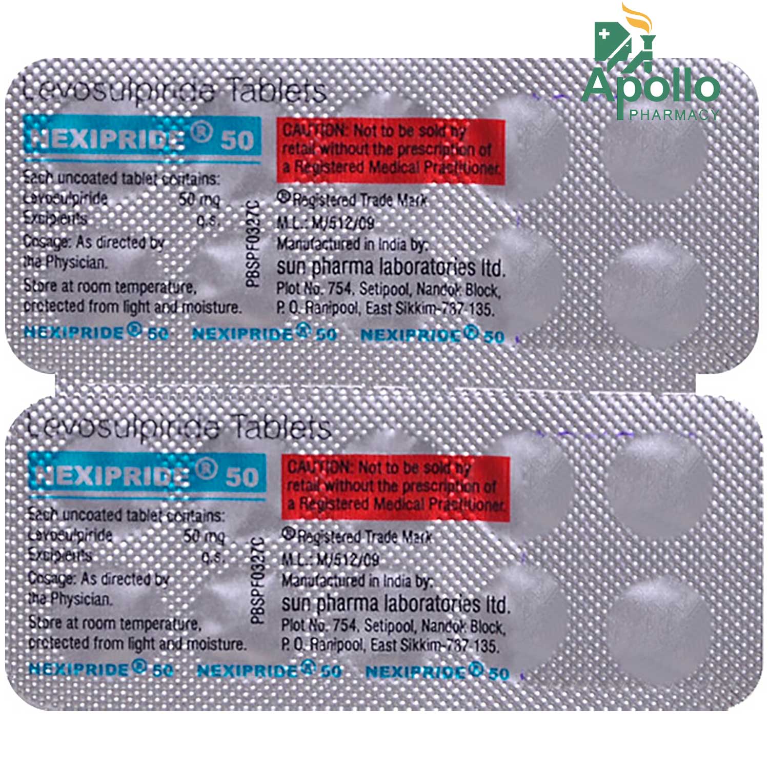 Nexipride 50 Tablet 10's Price, Uses, Side Effects, Composition ...