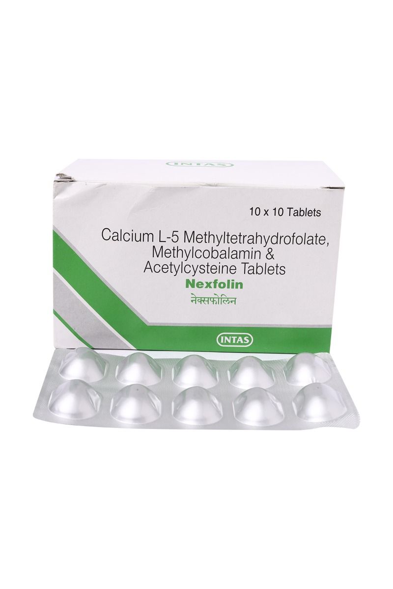 Nexfolin Tablet 10's Price, Uses, Side Effects, Composition - Apollo ...