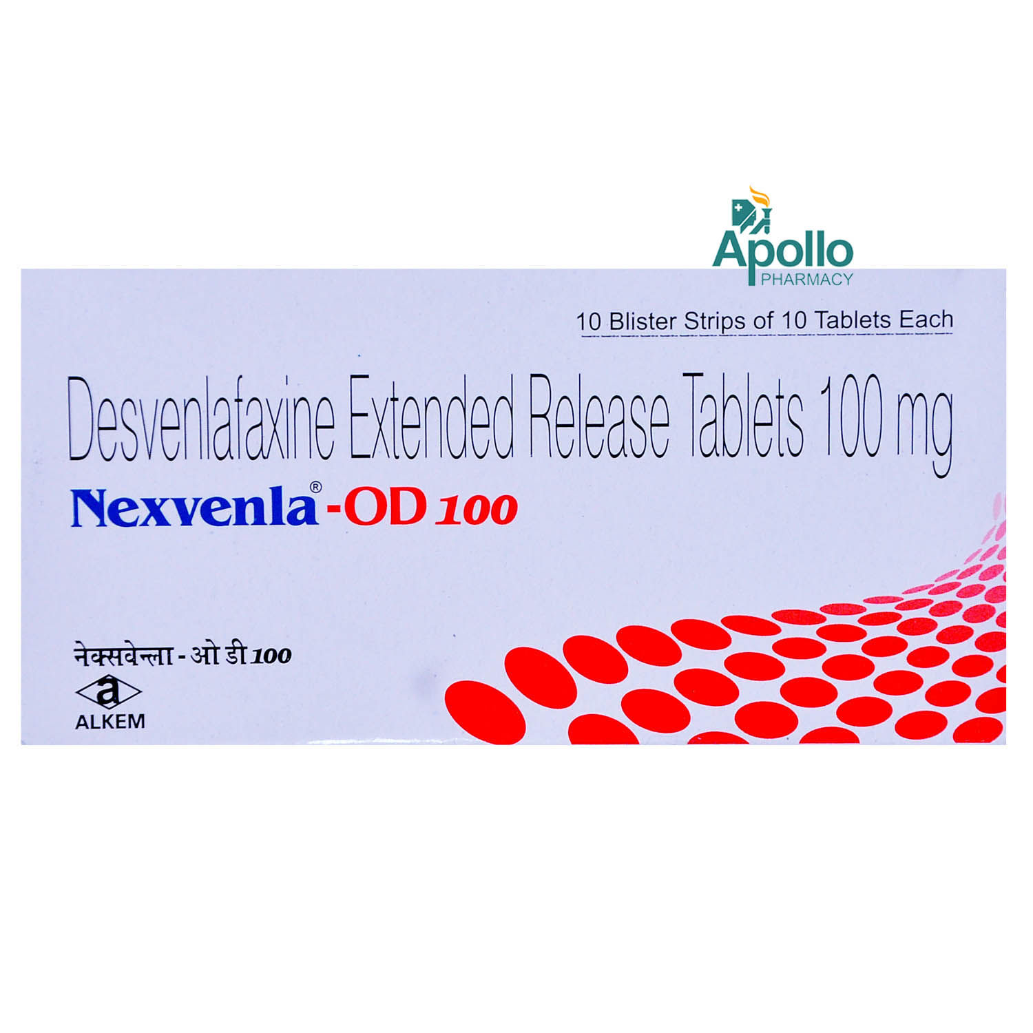Nexvenla-OD 100 Tablet 10's Price, Uses, Side Effects, Composition ...