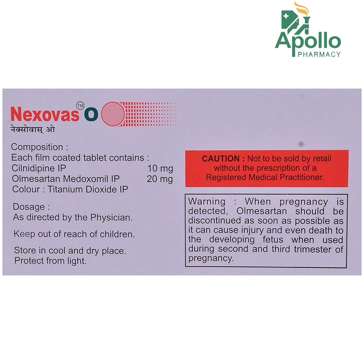 Nexovas O Tablet 10's Price, Uses, Side Effects, Composition - Apollo ...