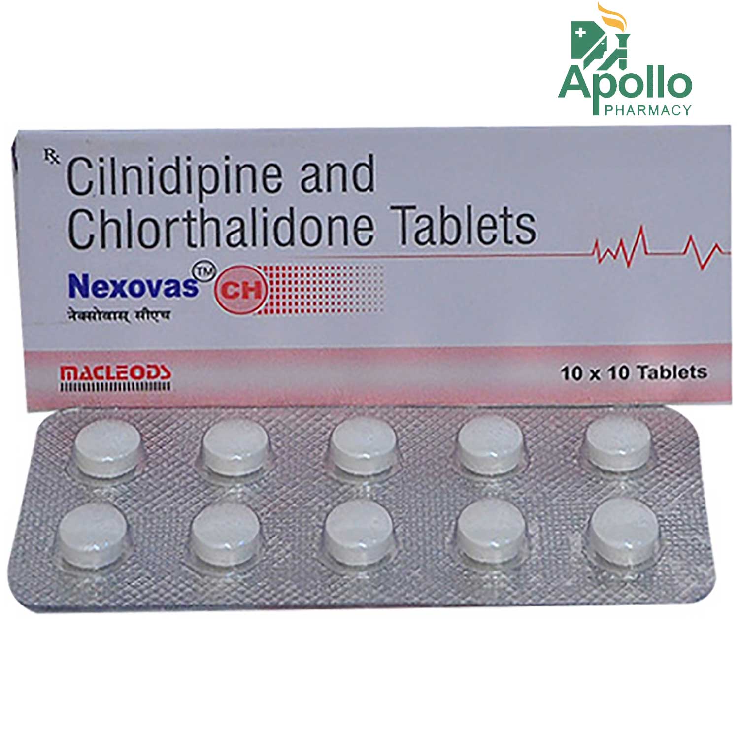 Nexovas CH Tablet 10's Price, Uses, Side Effects, Composition - Apollo ...