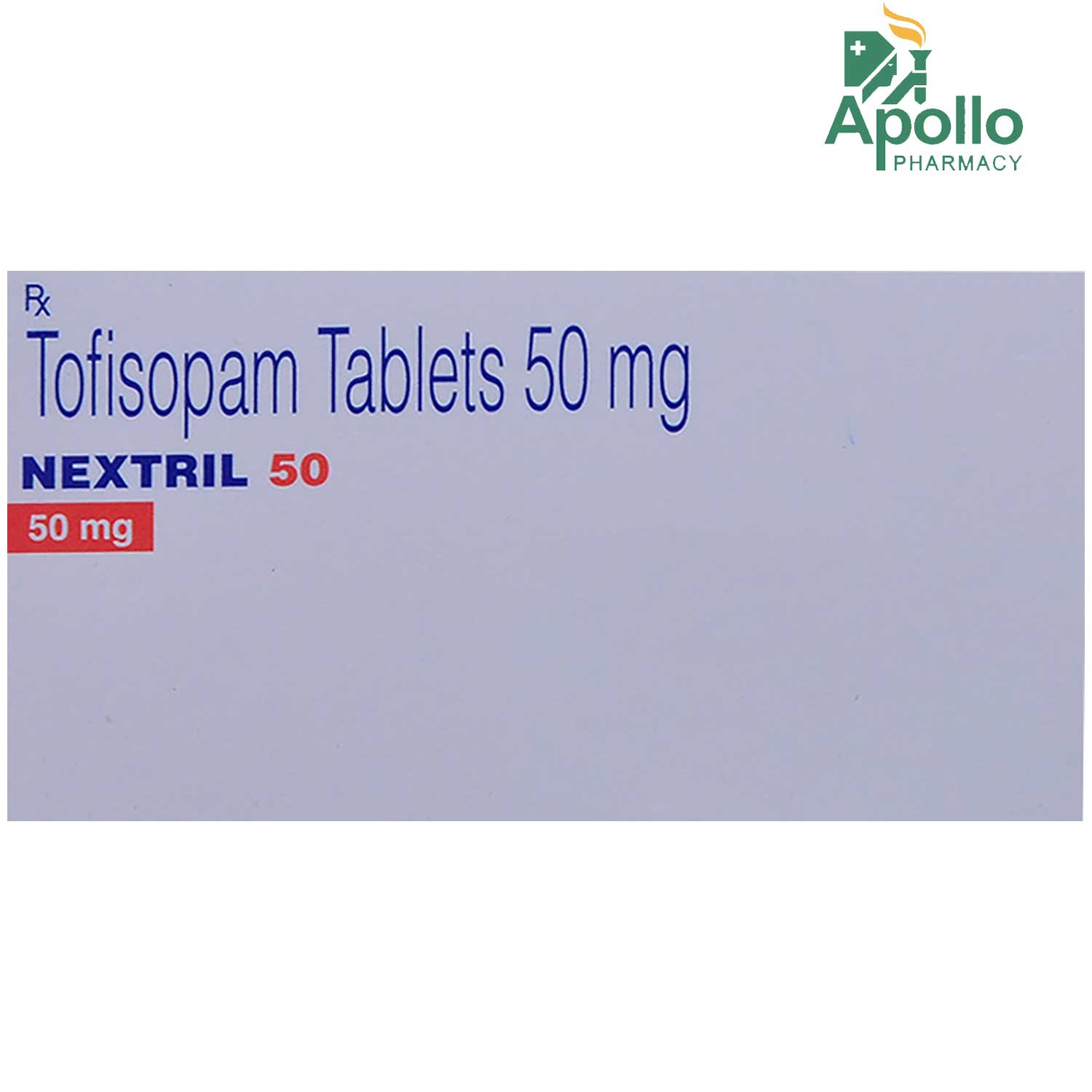 Nextril 50 Tablet 10's Price, Uses, Side Effects, Composition - Apollo ...