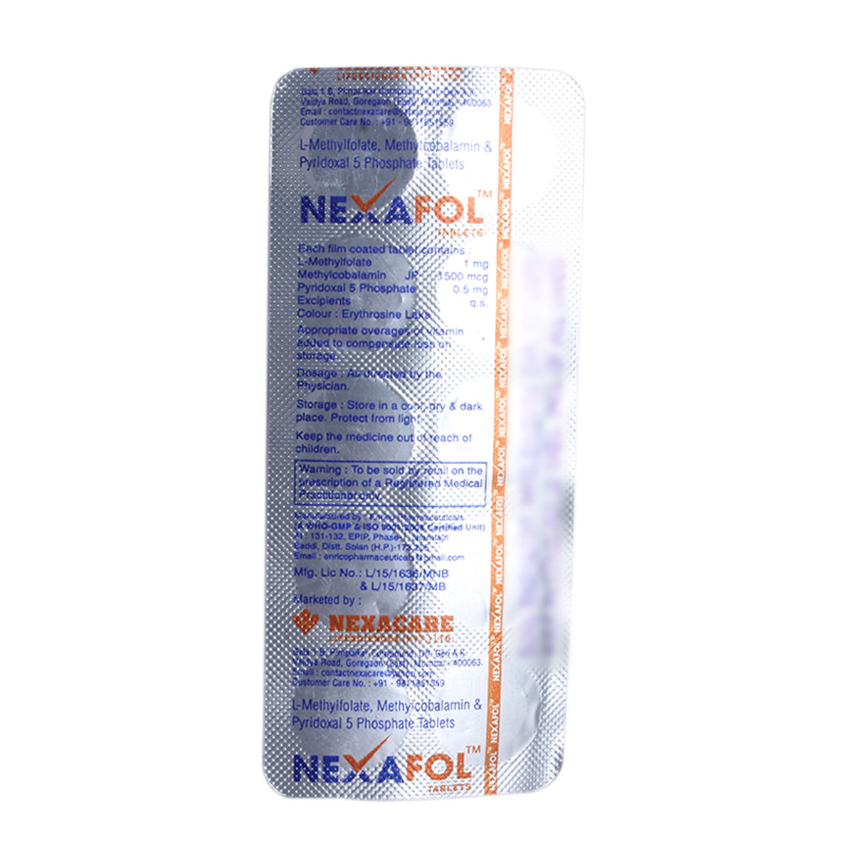 Nexafol Tablet 10's Price, Uses, Side Effects, Composition - Apollo ...