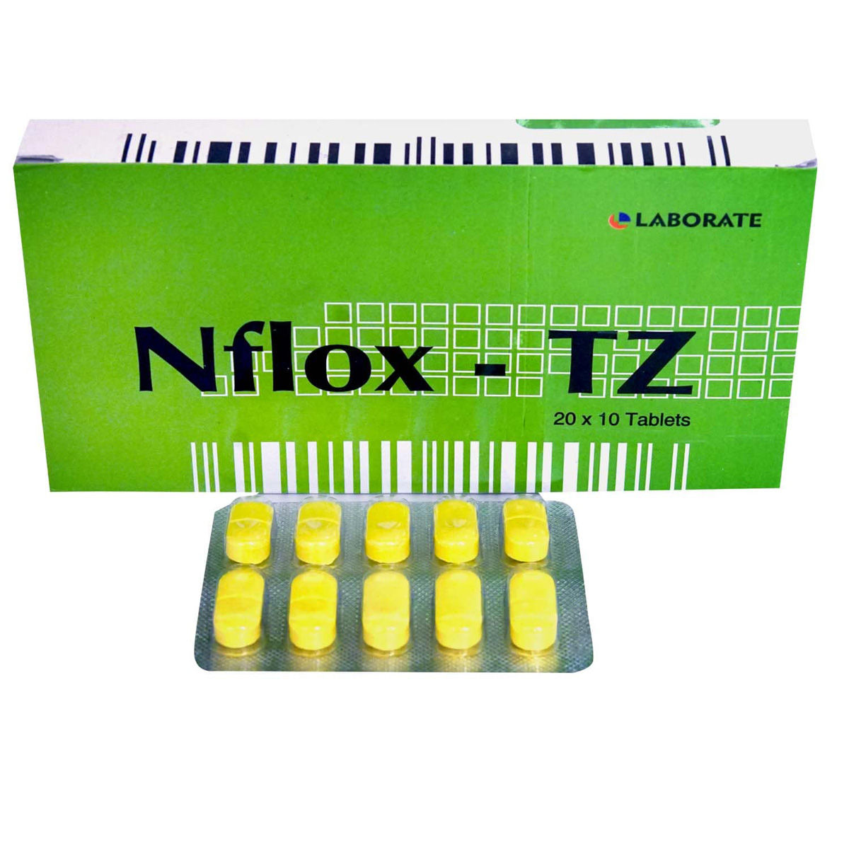 Nflox TZ Tablet 10's Price, Uses, Side Effects, Composition - Apollo ...