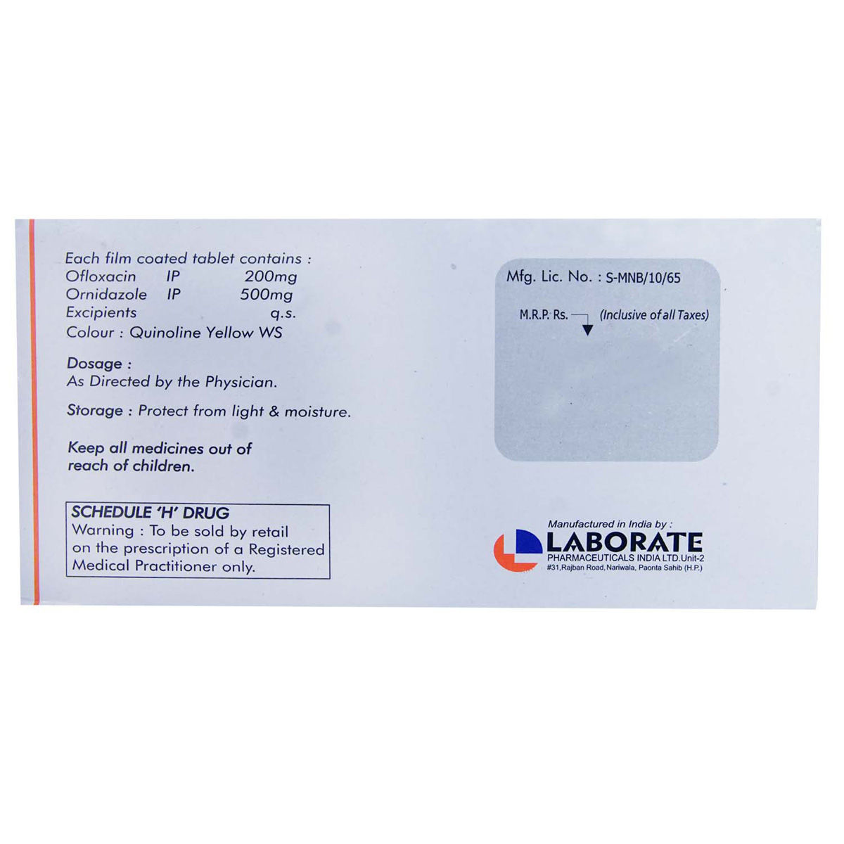 Nflox TZ Tablet 10's Price, Uses, Side Effects, Composition - Apollo ...