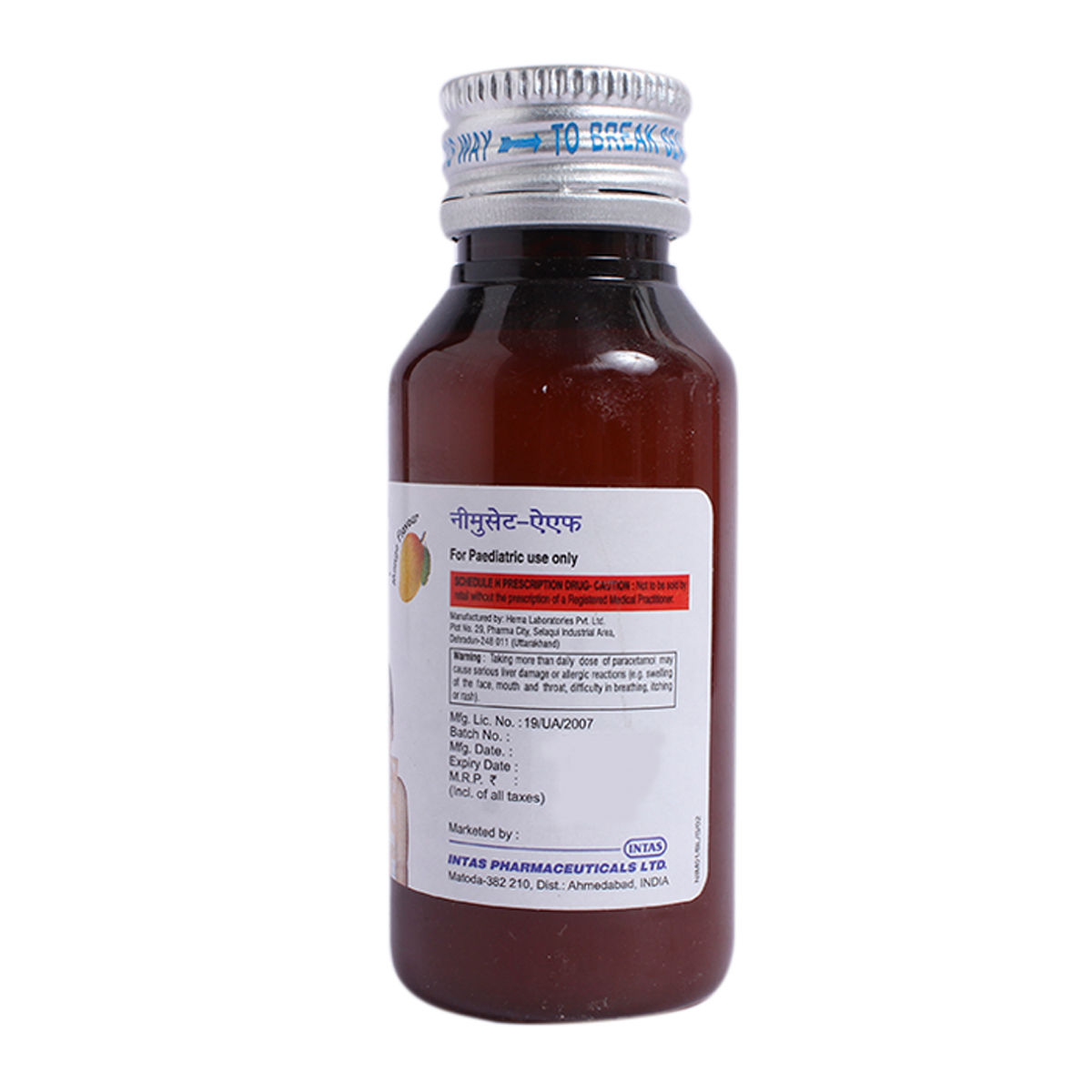 Nimucet AF Syrup 60 ml Price, Uses, Side Effects, Composition - Apollo ...