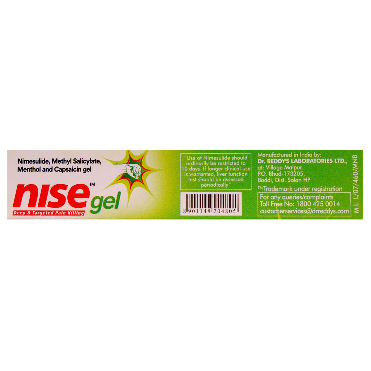 Nise Gel 30 gm Price, Uses, Side Effects, Composition - Apollo Pharmacy