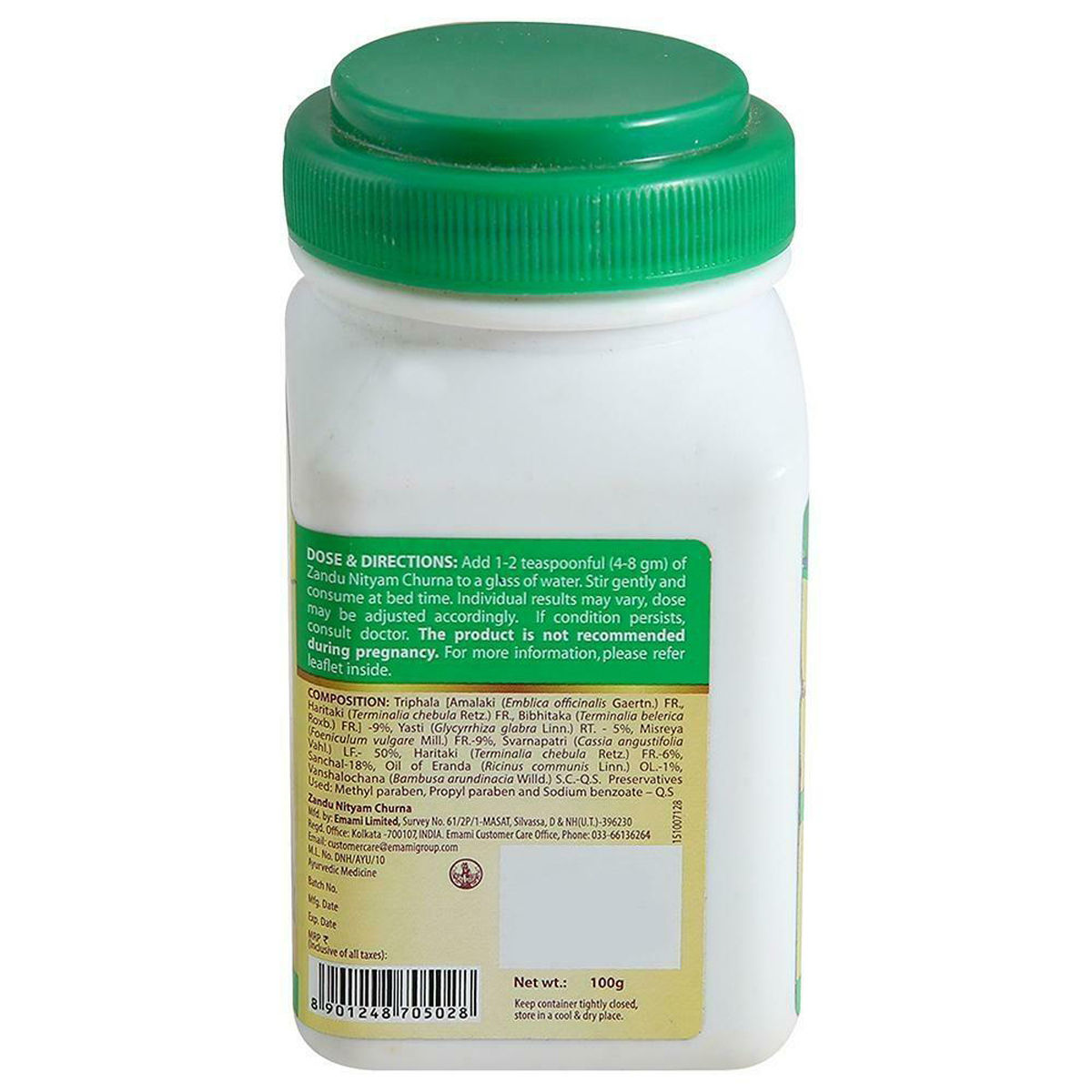 Zandu Nityam Churna, 100 gm Price, Uses, Side Effects, Composition ...