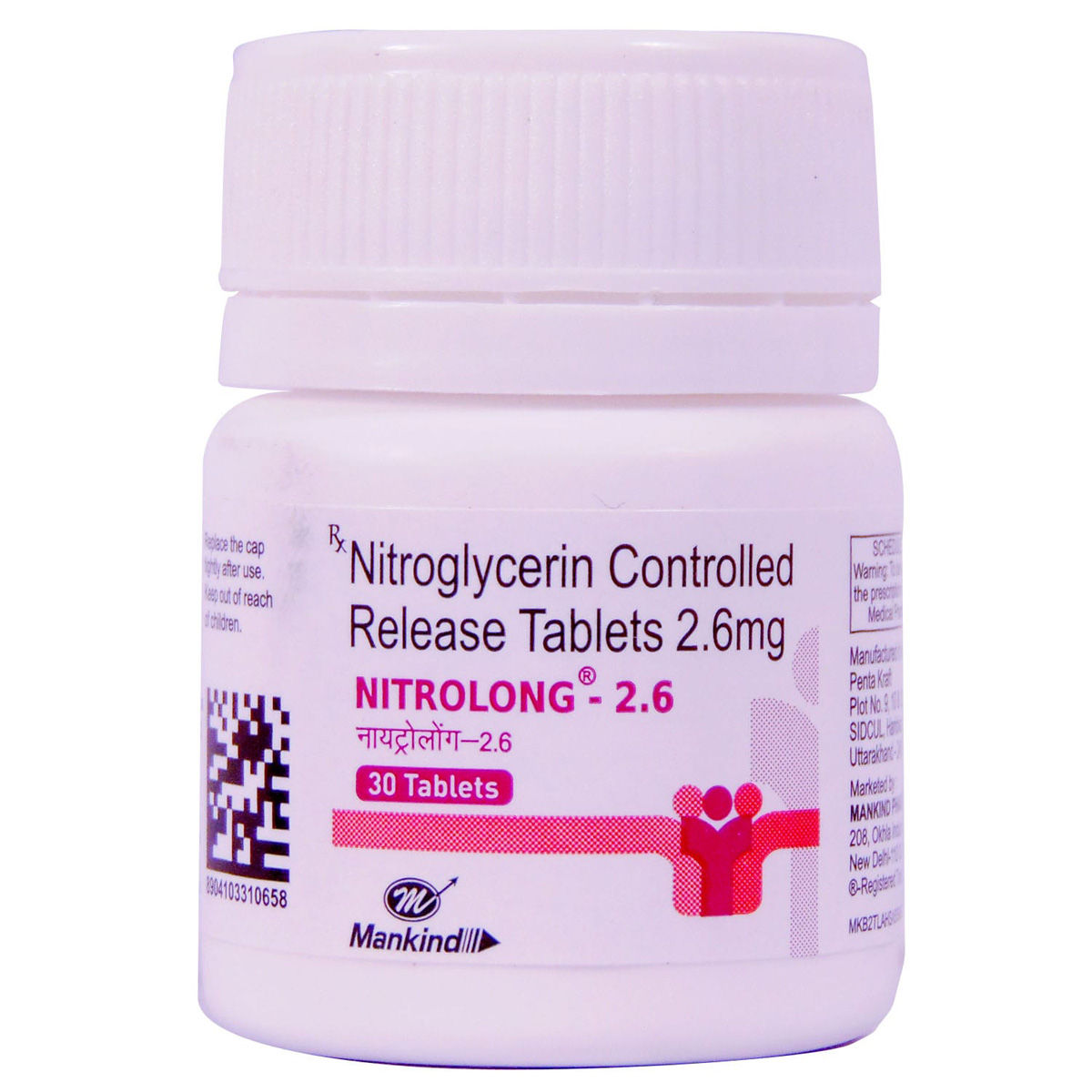 Nitrolong-2.6 Tablet 30's Price, Uses, Side Effects, Composition ...