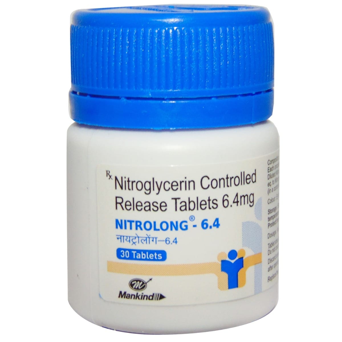 Nitrolong 6.4 Tablet 30's Price, Uses, Side Effects, Composition ...
