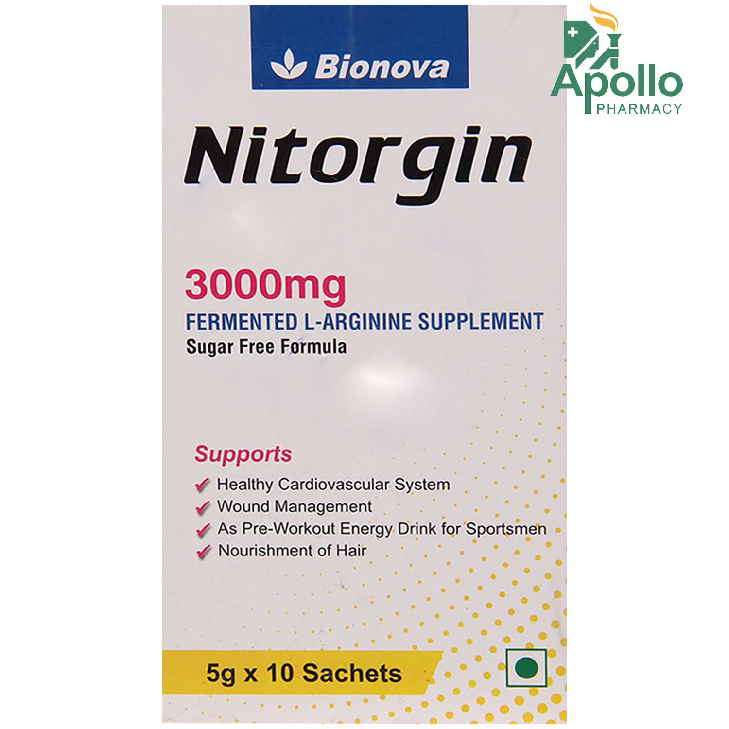 NITORGIN SUGER FREE SACHET 5G Price, Uses, Side Effects, Composition ...