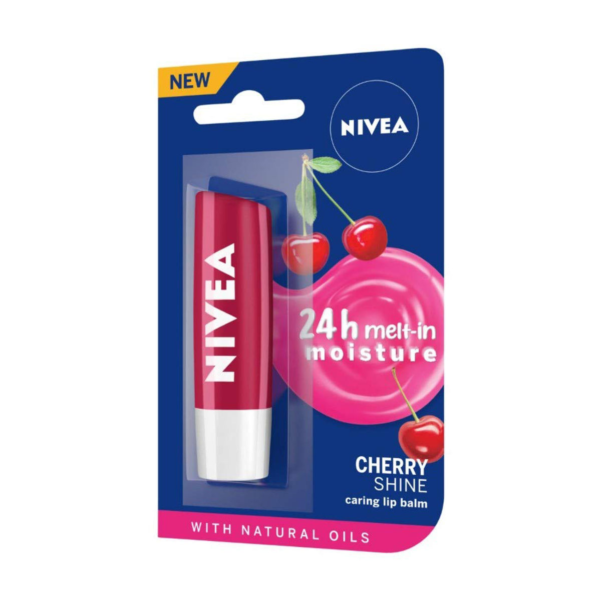 Nivea Cherry Shine Caring Lip Balm, 4.8 gm Price, Uses, Side Effects ...