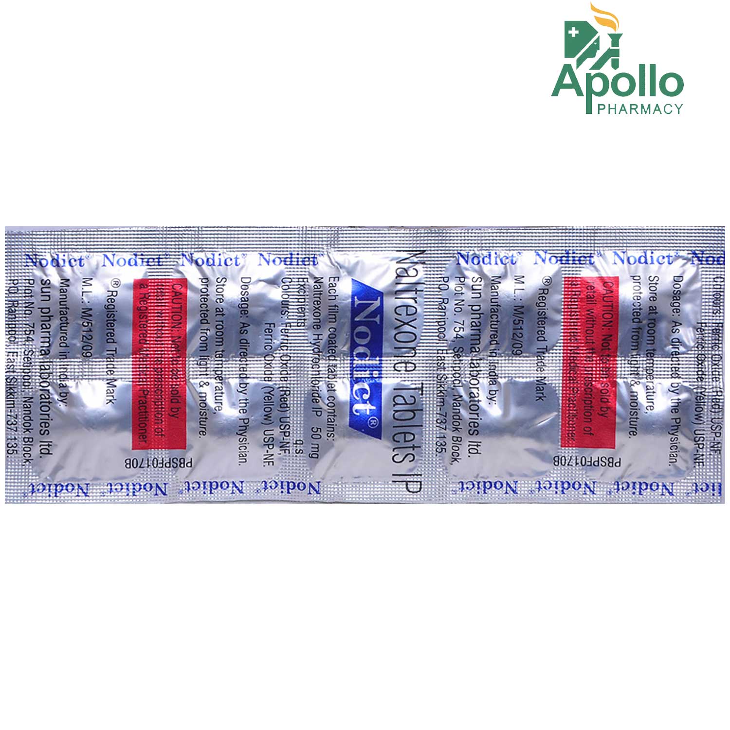 Nodict Tablet 10's Price, Uses, Side Effects, Composition - Apollo Pharmacy