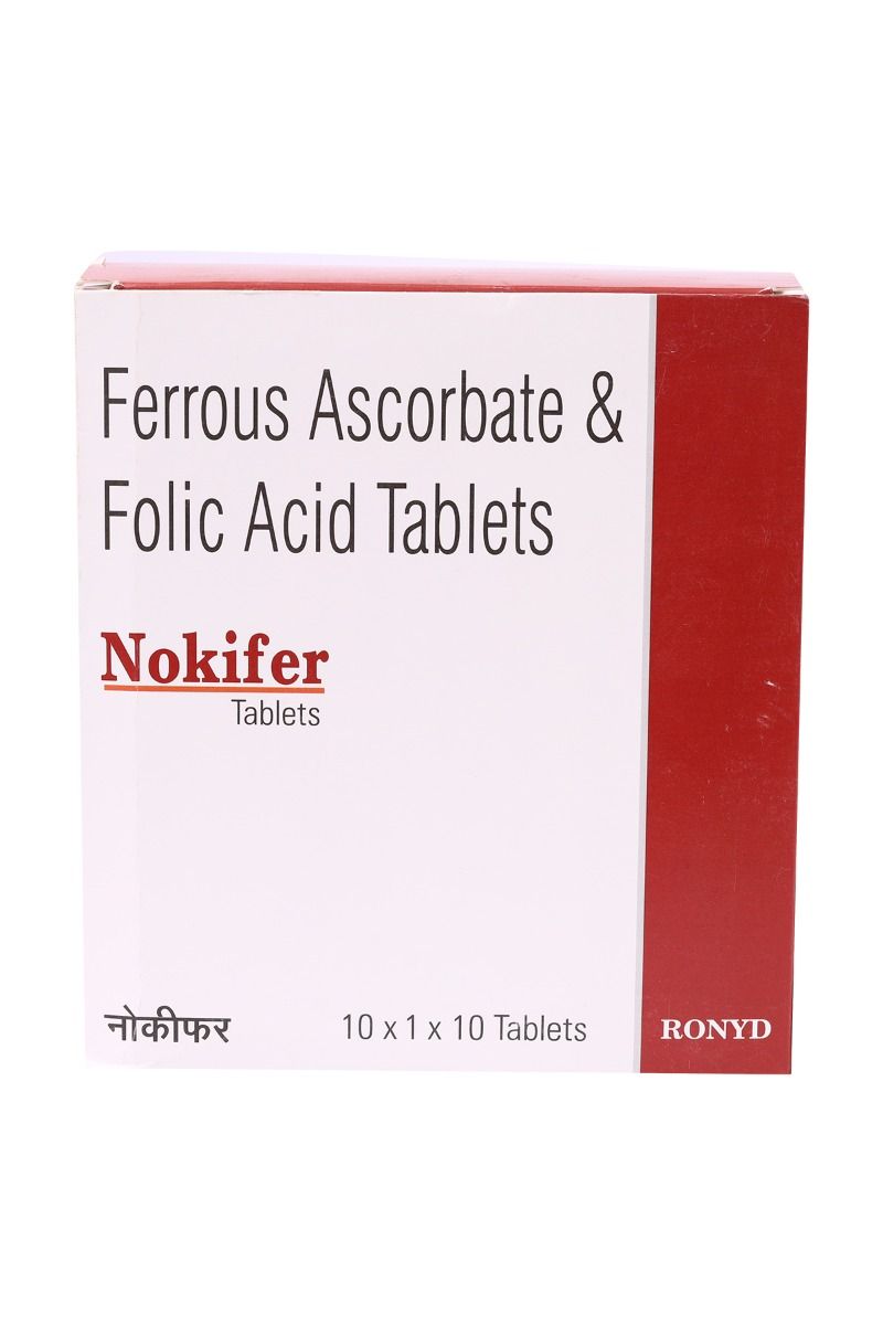Nokifer Tablet 10's Price, Uses, Side Effects, Composition - Apollo ...