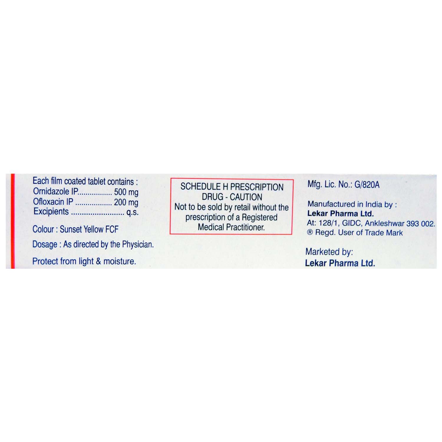 NOR METROGYL PLUS TABLET Price, Uses, Side Effects, Composition ...