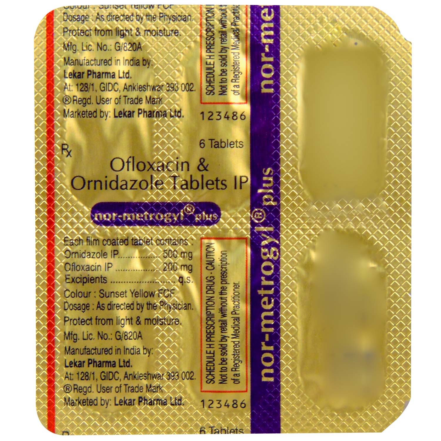 NOR METROGYL PLUS TABLET Price, Uses, Side Effects, Composition ...
