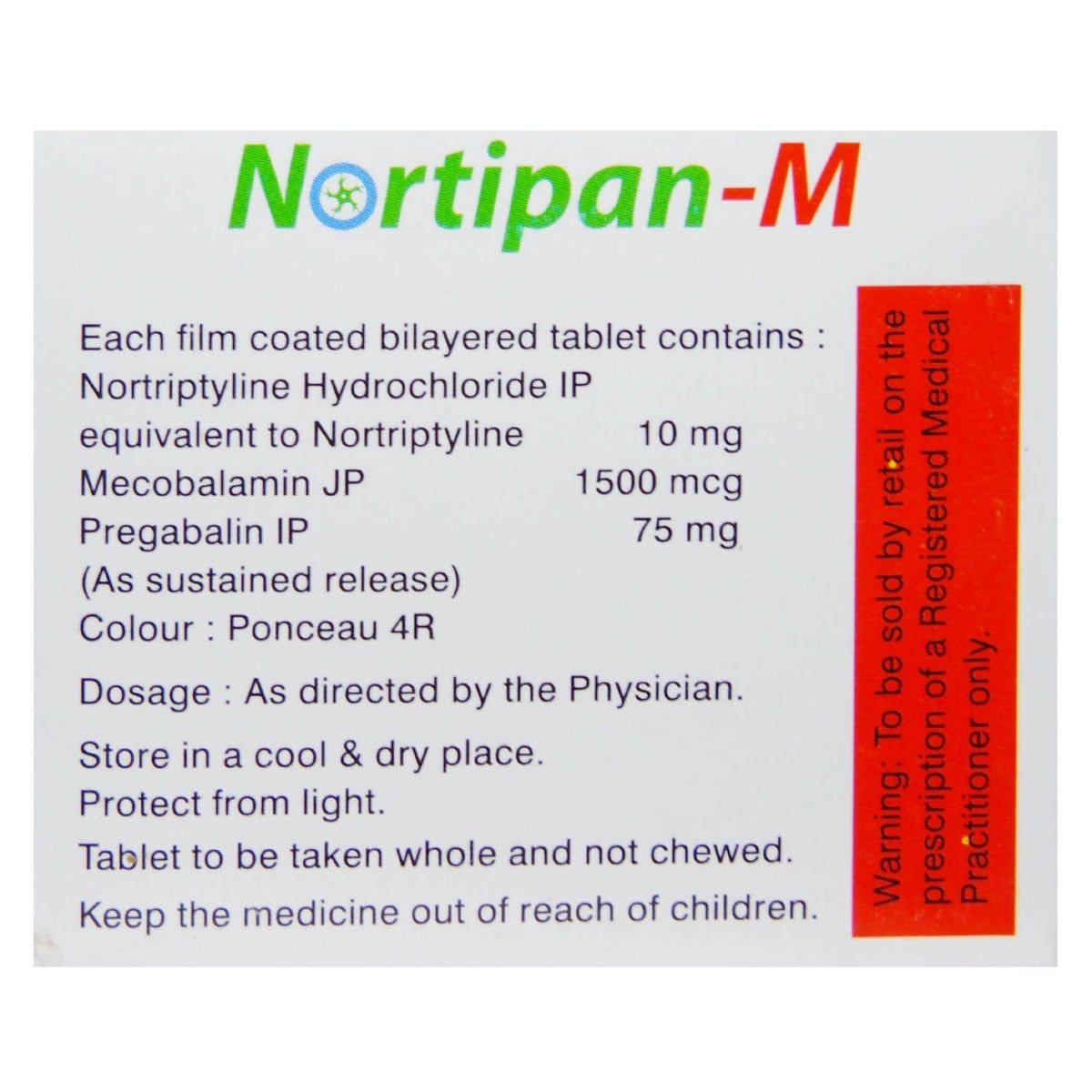 Nortipan-M Tablet 10's Price, Uses, Side Effects, Composition - Apollo ...