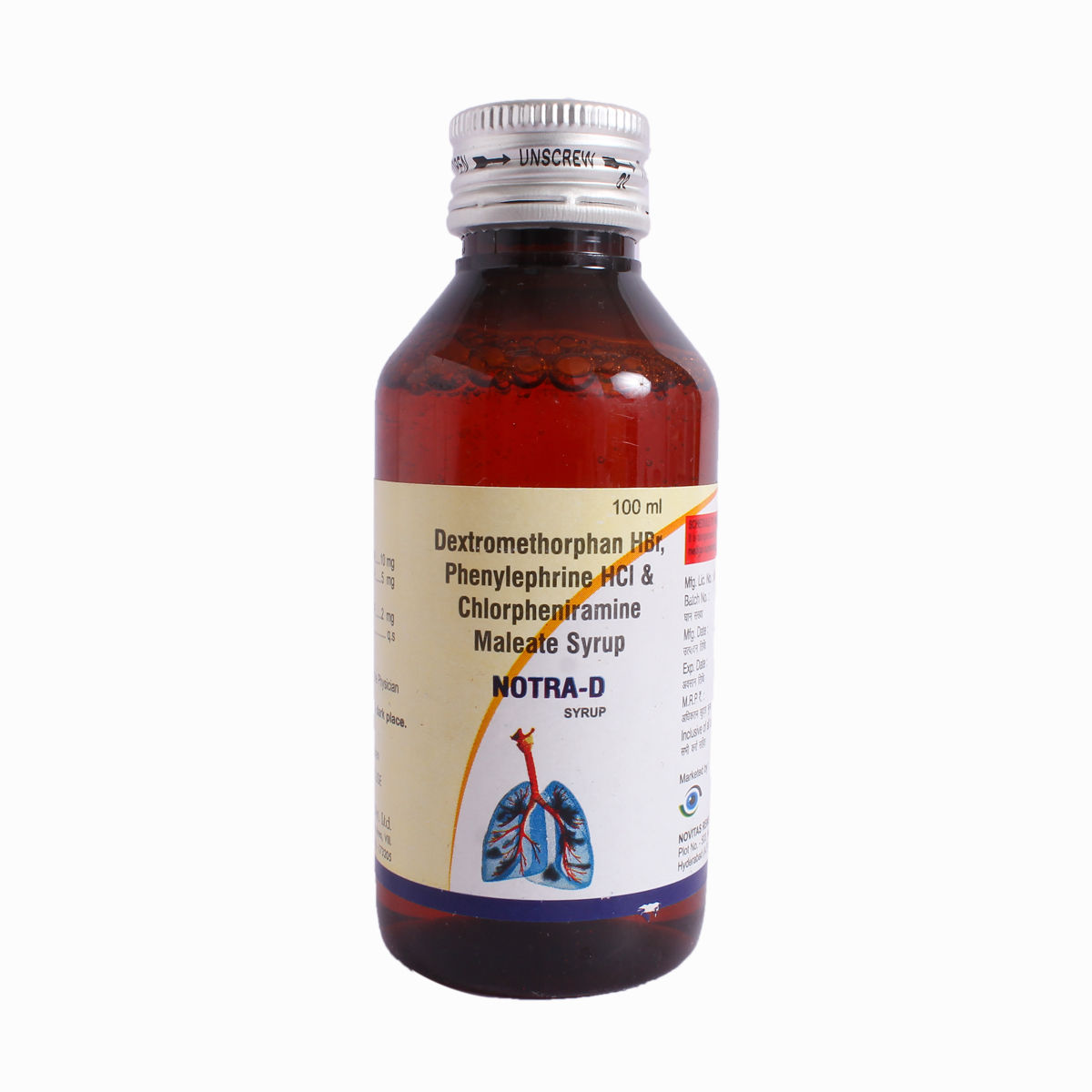 Notra-D Syrup 100 ml Price, Uses, Side Effects, Composition - Apollo ...