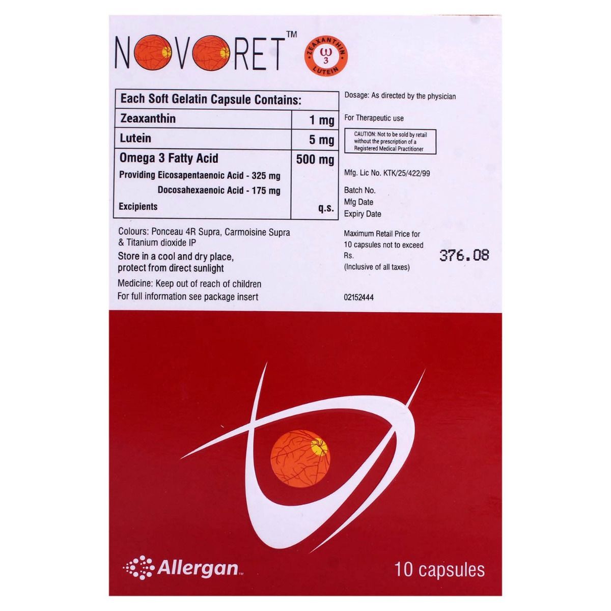 Novoret Capsule Price, Uses, Side Effects, Composition - Apollo Pharmacy