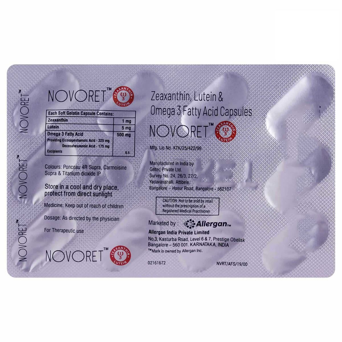Novoret Capsule Price, Uses, Side Effects, Composition - Apollo Pharmacy