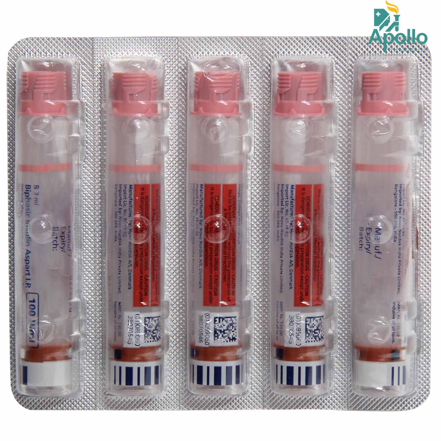 Novomix 50 100IU/ml Penfill 3ml Price, Uses, Side Effects, Composition ...