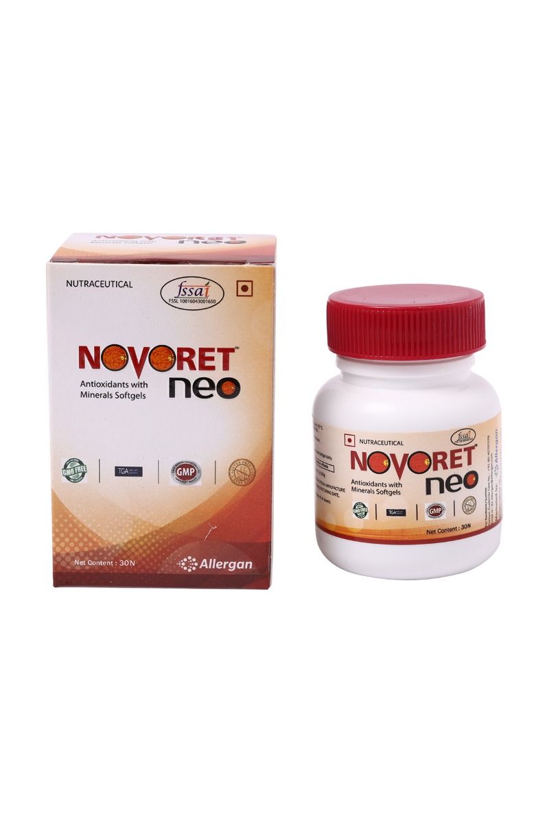 Novoret Neo Softgel Capsule 10's Price, Uses, Side Effects, Composition ...