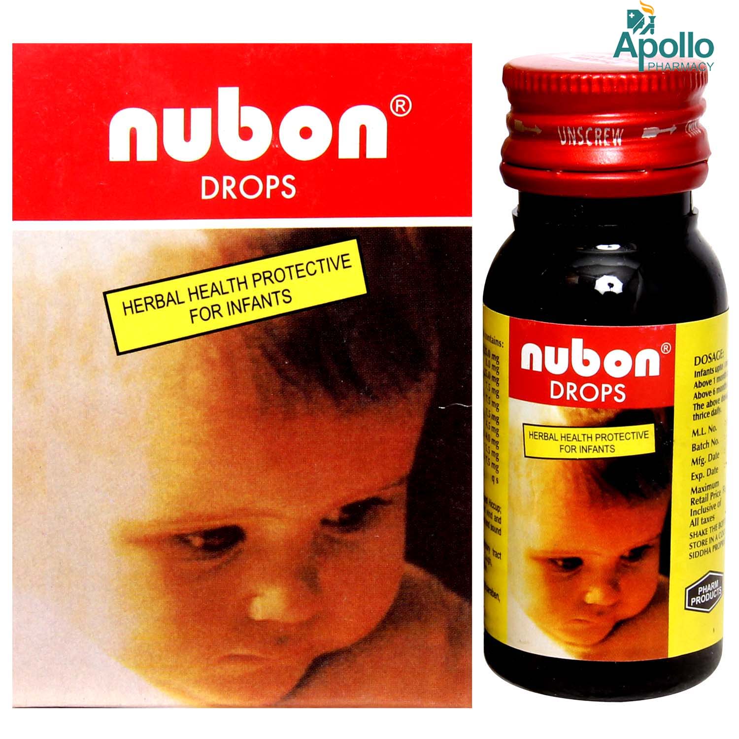NUBON DROPS 30ML Price, Uses, Side Effects, Composition - Apollo Pharmacy