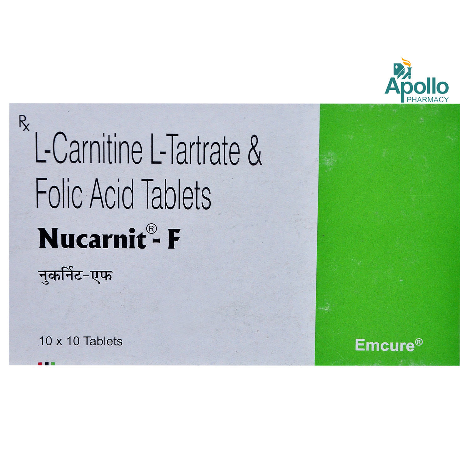 Nucarnit-F Tablet 10's Price, Uses, Side Effects, Composition - Apollo ...