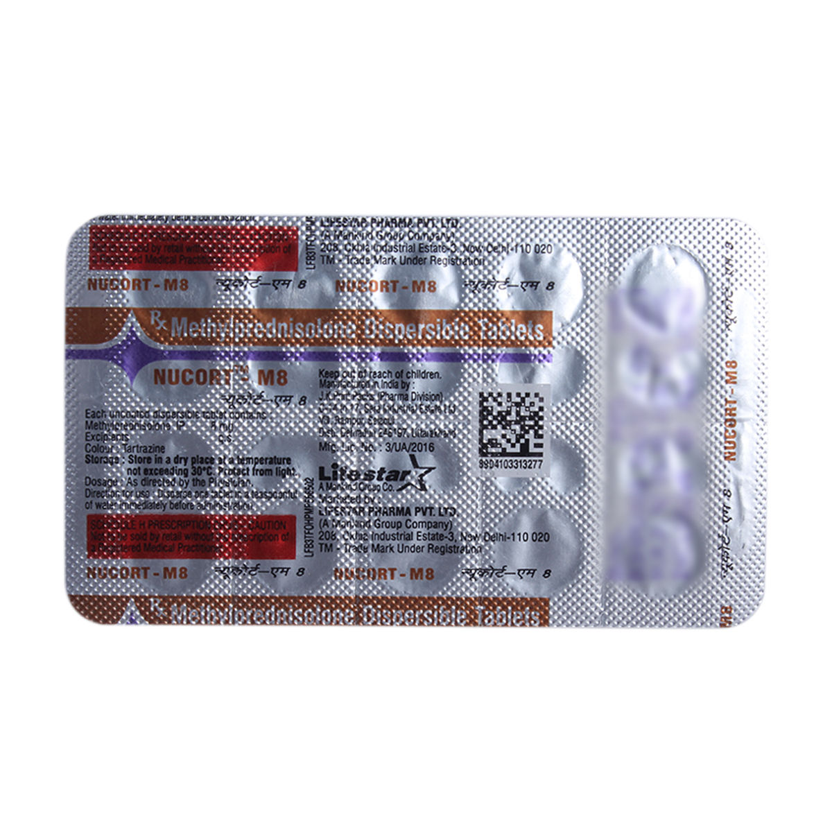 NUCORT M 8MG DT TABLET Price, Uses, Side Effects, Composition - Apollo ...