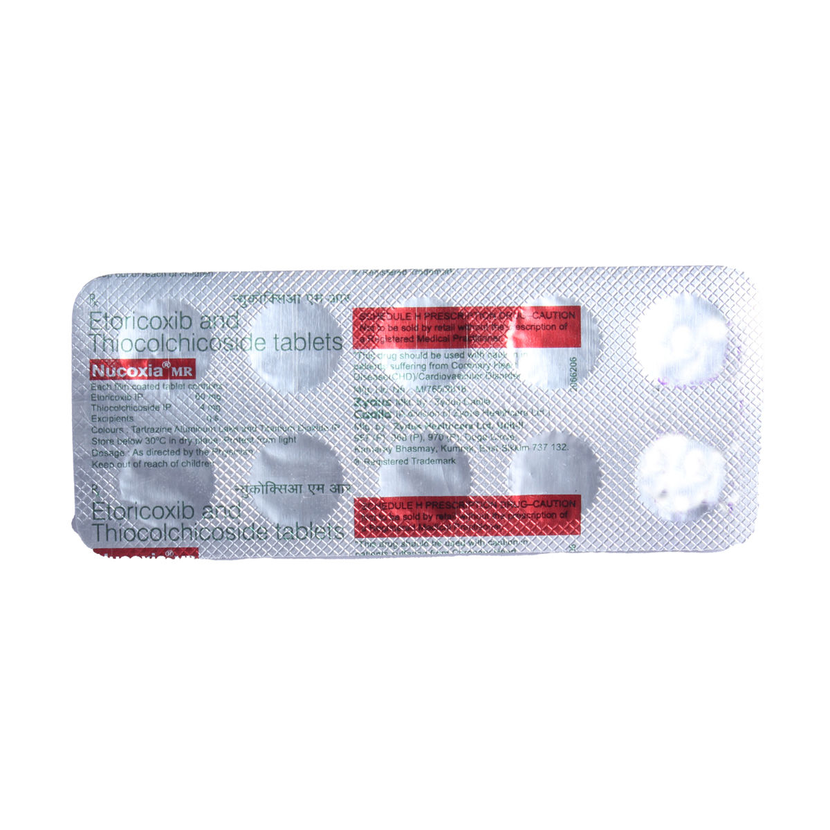 Nucoxia MR 60 Tablet 10's Price, Uses, Side Effects, Composition ...