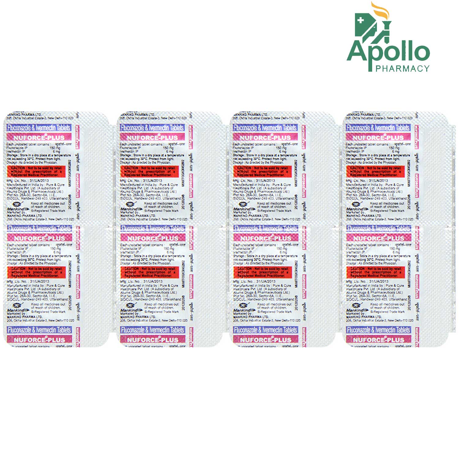 NUFORCE PLUS TABLET Price, Uses, Side Effects, Composition - Apollo ...