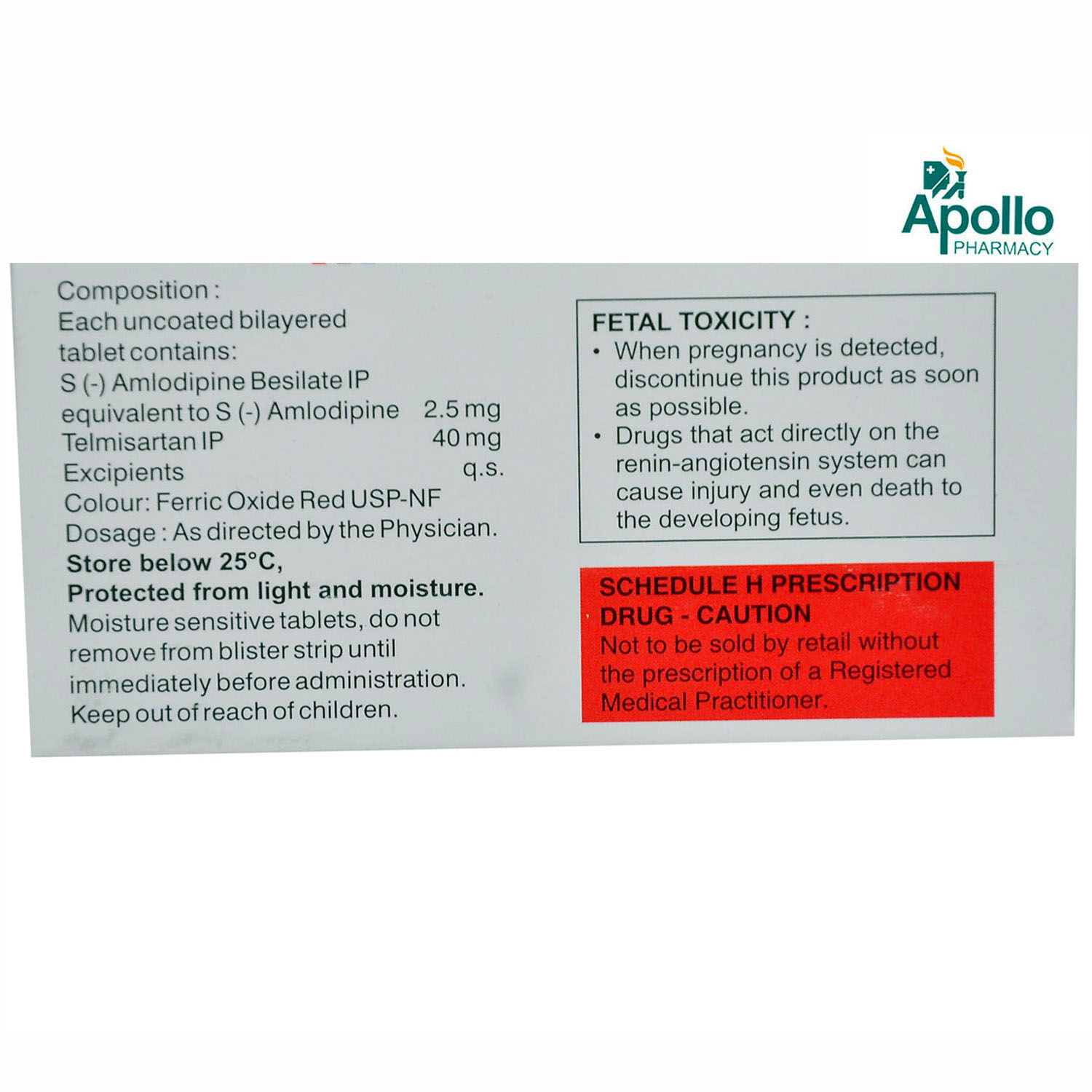 NUMLO TM 2.5MG TABLET 15'S Price, Uses, Side Effects, Composition ...