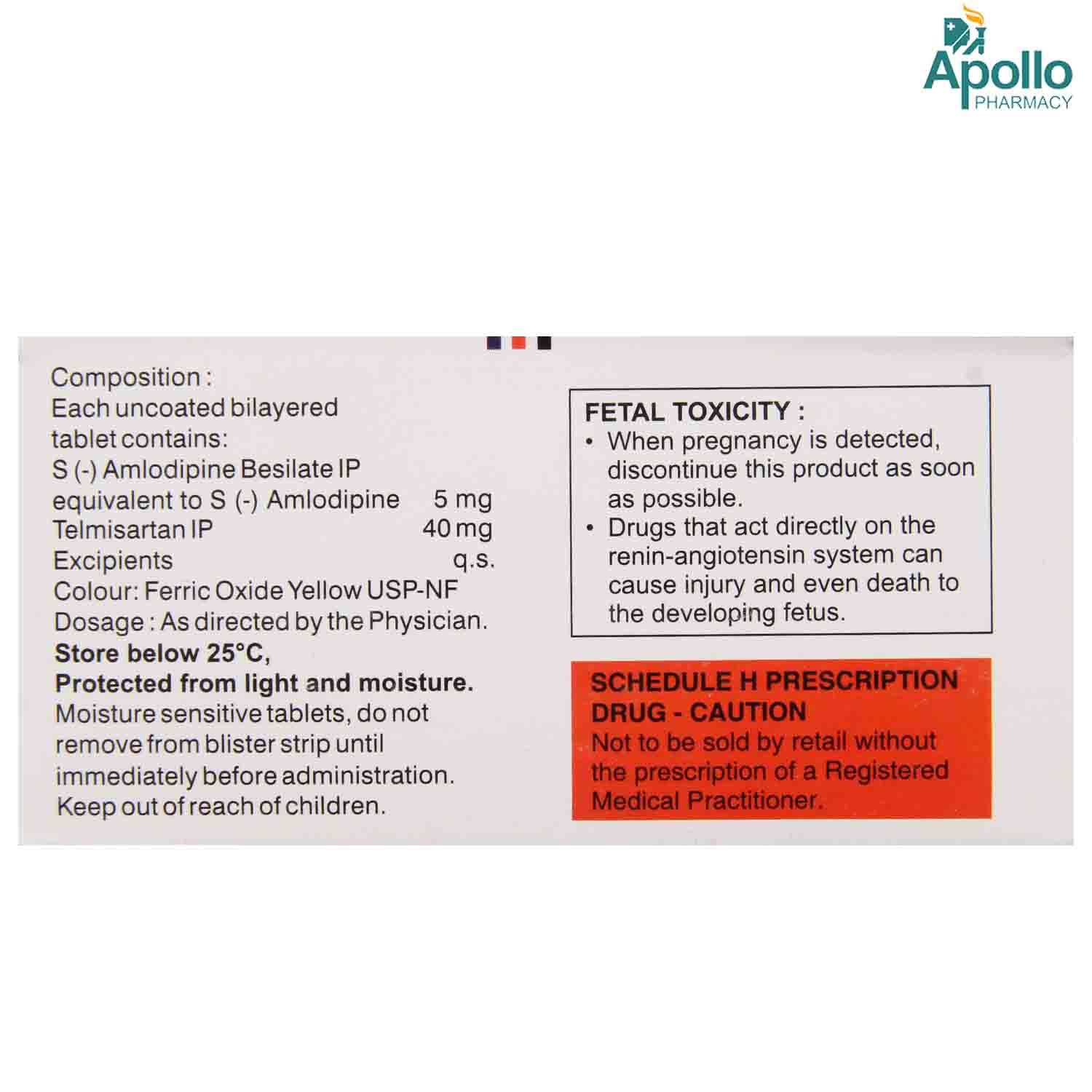 Numlo-TM 5 Tablet 15's Price, Uses, Side Effects, Composition - Apollo ...
