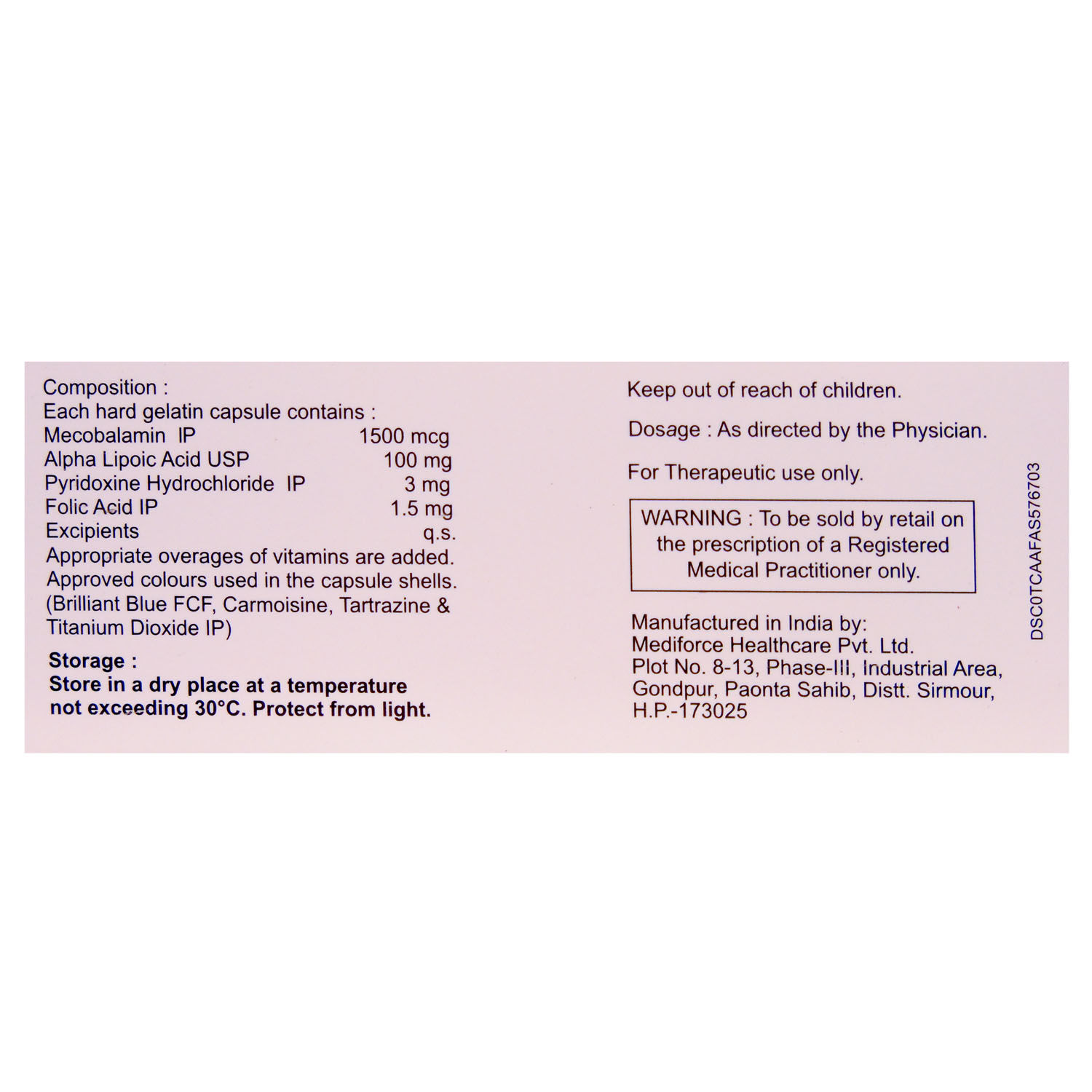 Nurokind-Plus RF Capsule 10's Price, Uses, Side Effects, Composition ...