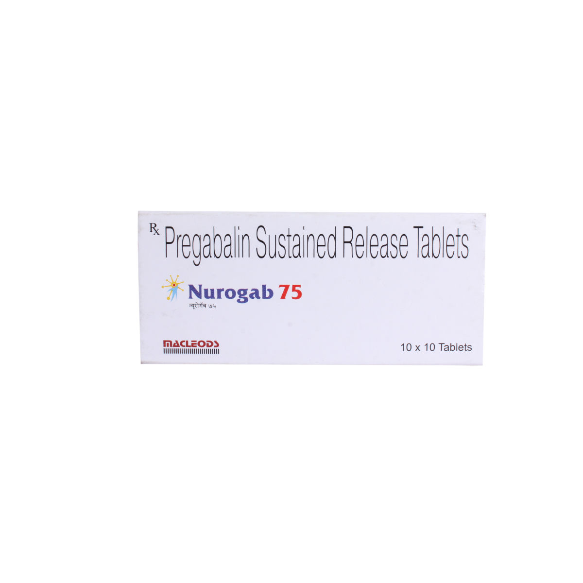 Nurogab 75mg Sr Tablet 10's Price, Uses, Side Effects, Composition ...
