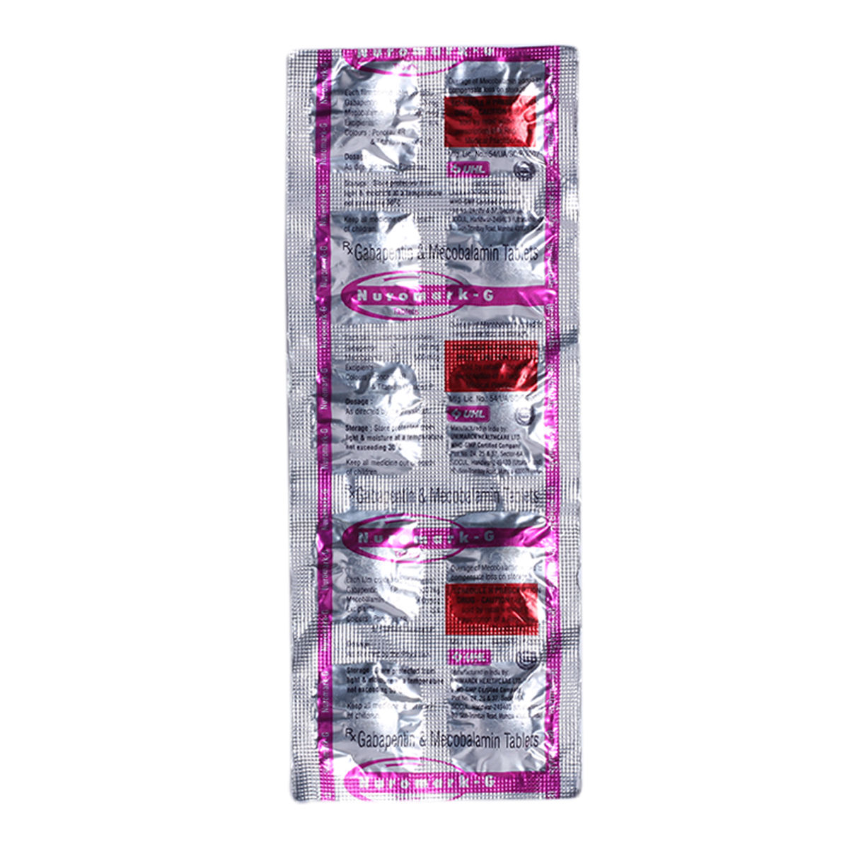 Nuromark G Tablet 10's Price, Uses, Side Effects, Composition - Apollo ...