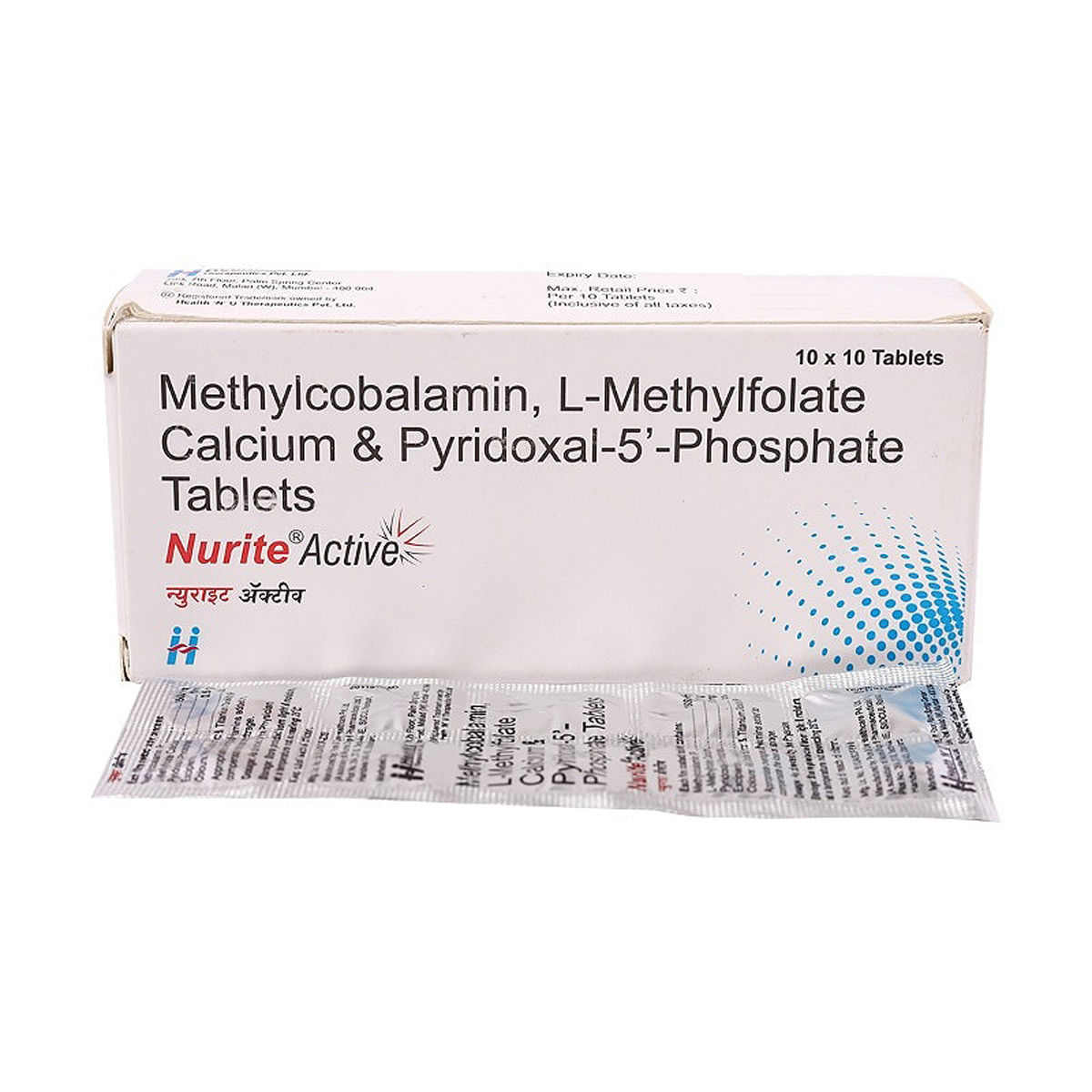 Nurite Active Tablet 10's Price, Uses, Side Effects, Composition ...