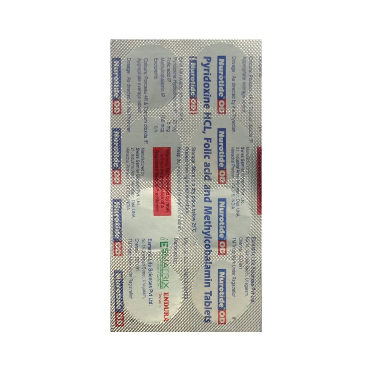 Nurotide OD Tablet 10's Price, Uses, Side Effects, Composition - Apollo ...
