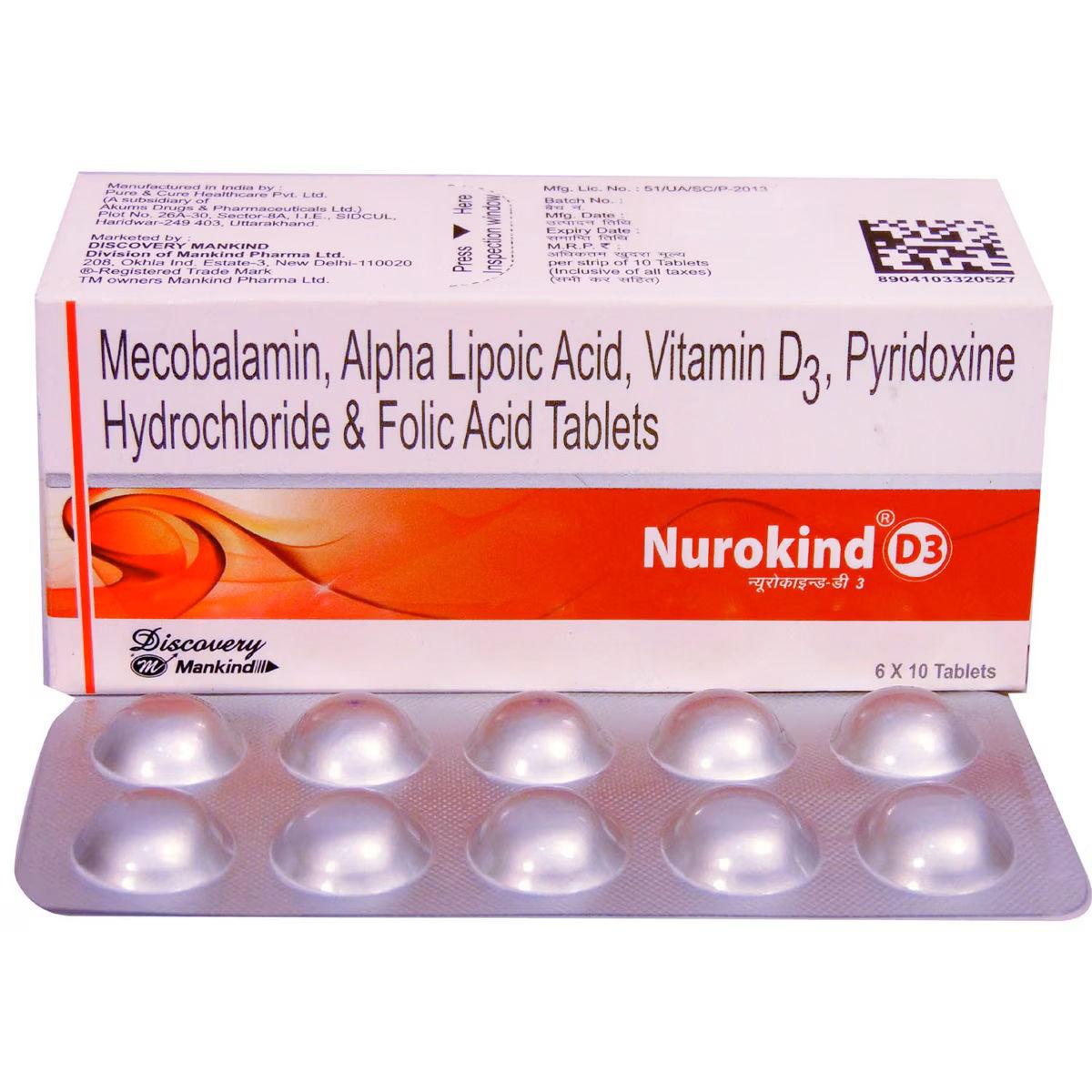 Nurokind D3 Tablet 10's Price, Uses, Side Effects, Composition - Apollo ...