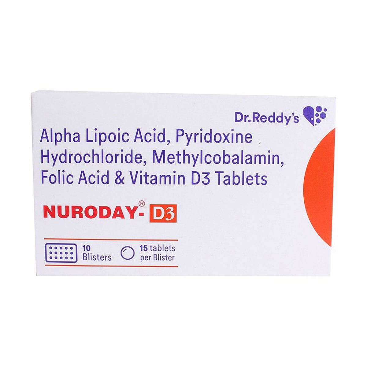 Nuroday D3 Tablet 15's Price, Uses, Side Effects, Composition - Apollo ...