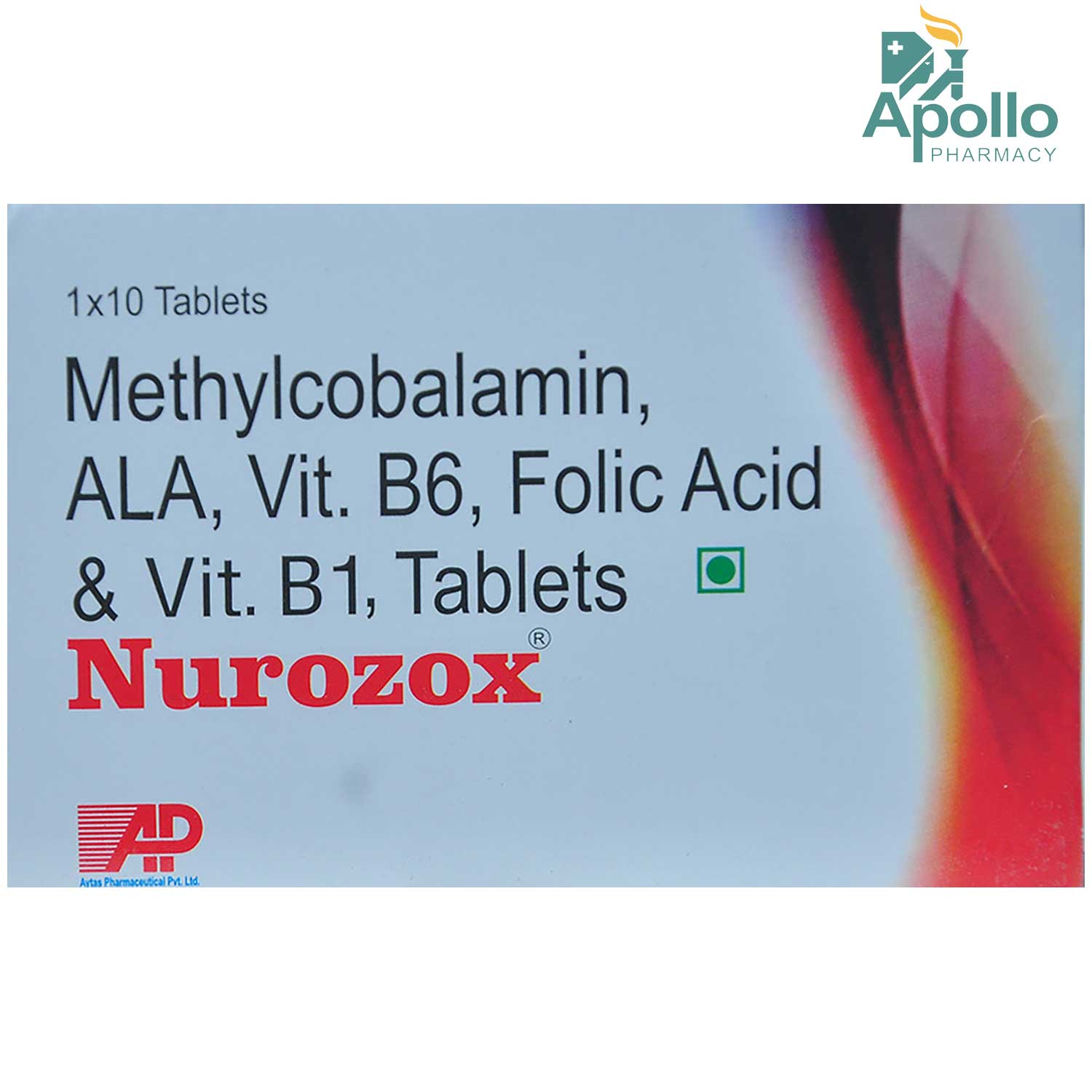Nurozox Tablet 10's Price, Uses, Side Effects, Composition - Apollo ...