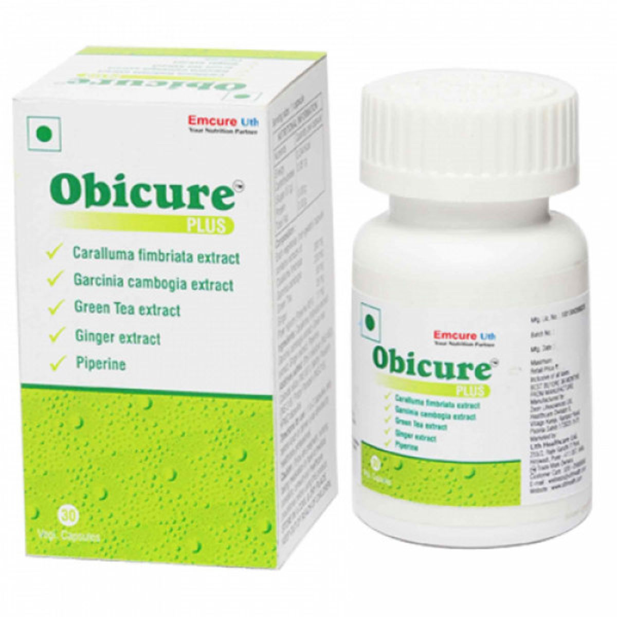 Obicure Plus, 30 Capsules Price, Uses, Side Effects, Composition ...
