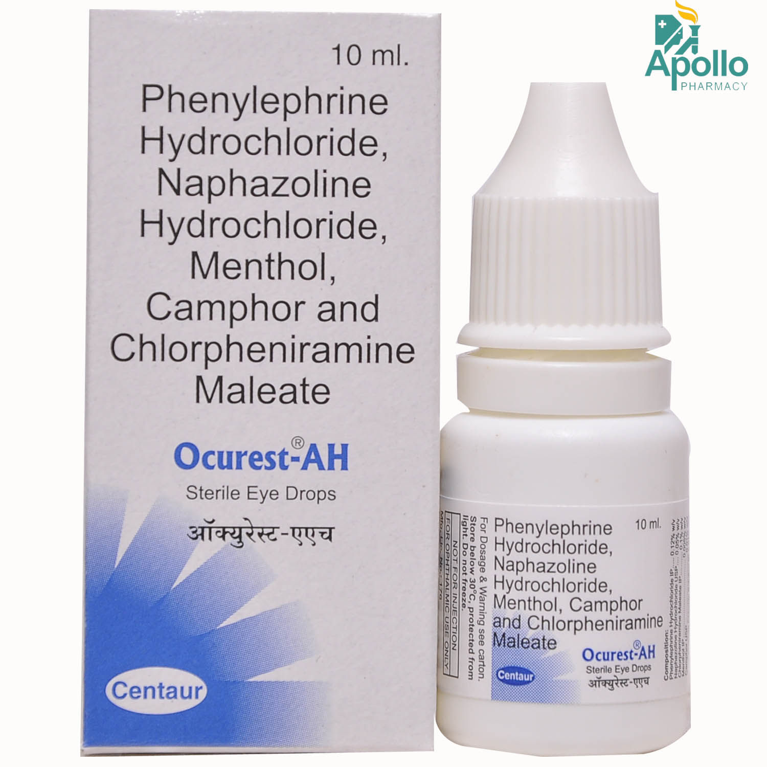 Ocurest-AH Eye Drops 10ml Price, Uses, Side Effects, Composition ...
