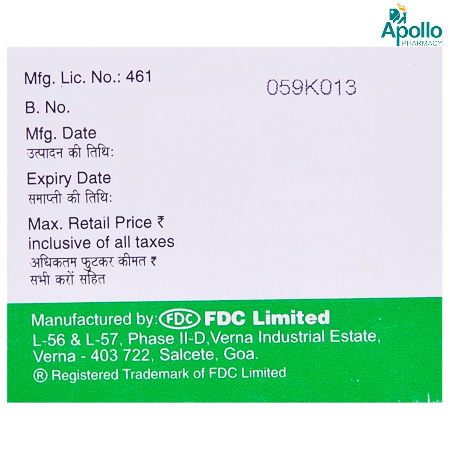 Ocuvir SR-1.2 gm Tablet 3's Price, Uses, Side Effects, Composition ...