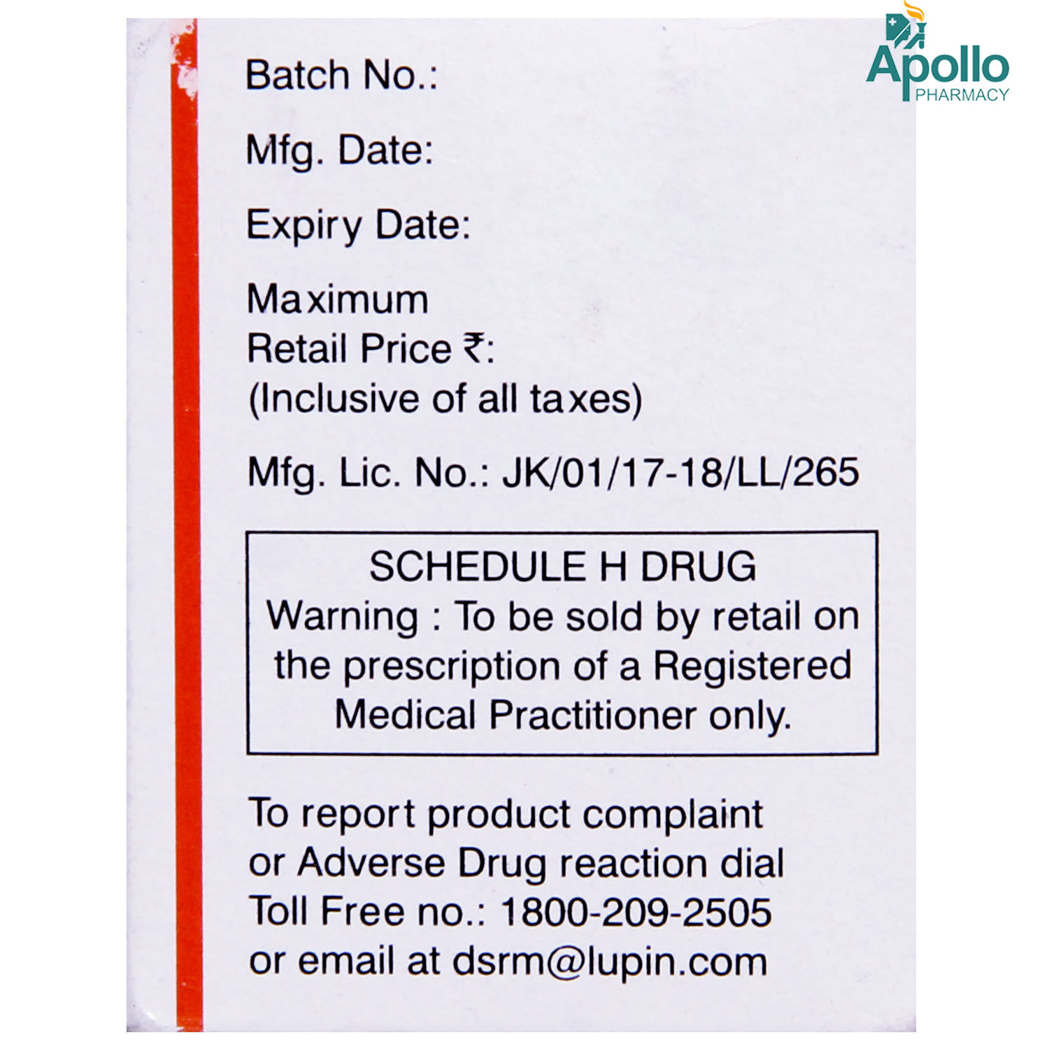 ODOXIL DT 125MG TABLET Price, Uses, Side Effects, Composition - Apollo ...