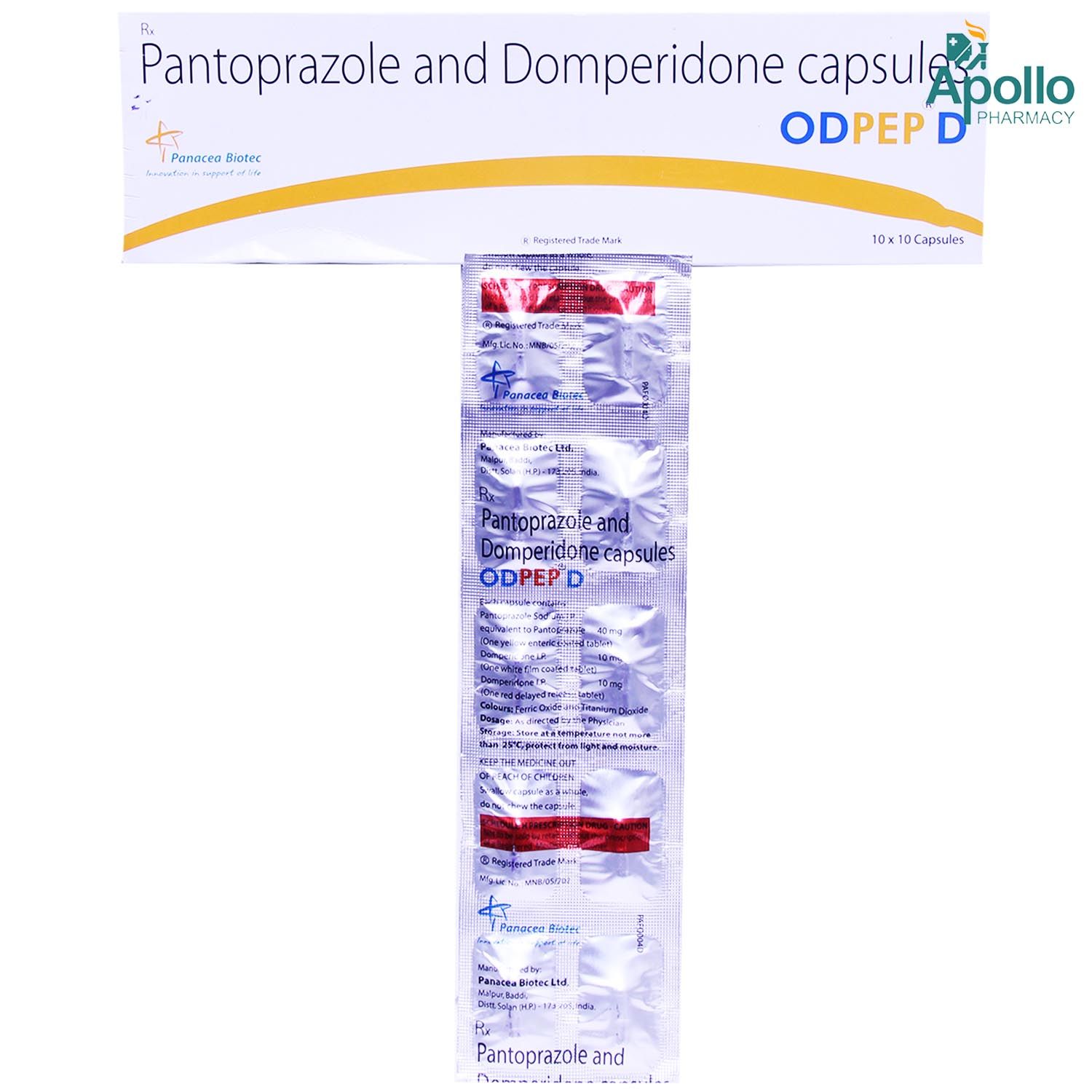 Odpep D Capsule 10's Price, Uses, Side Effects, Composition - Apollo ...