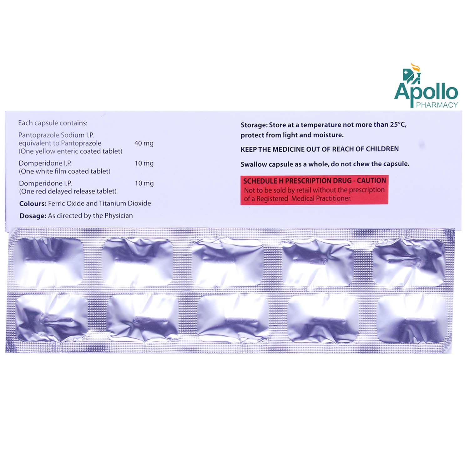 Odpep D Capsule 10's Price, Uses, Side Effects, Composition - Apollo ...