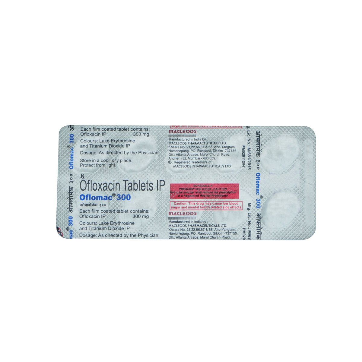 Oflomac 300 Tablet 10's Price, Uses, Side Effects, Composition - Apollo ...