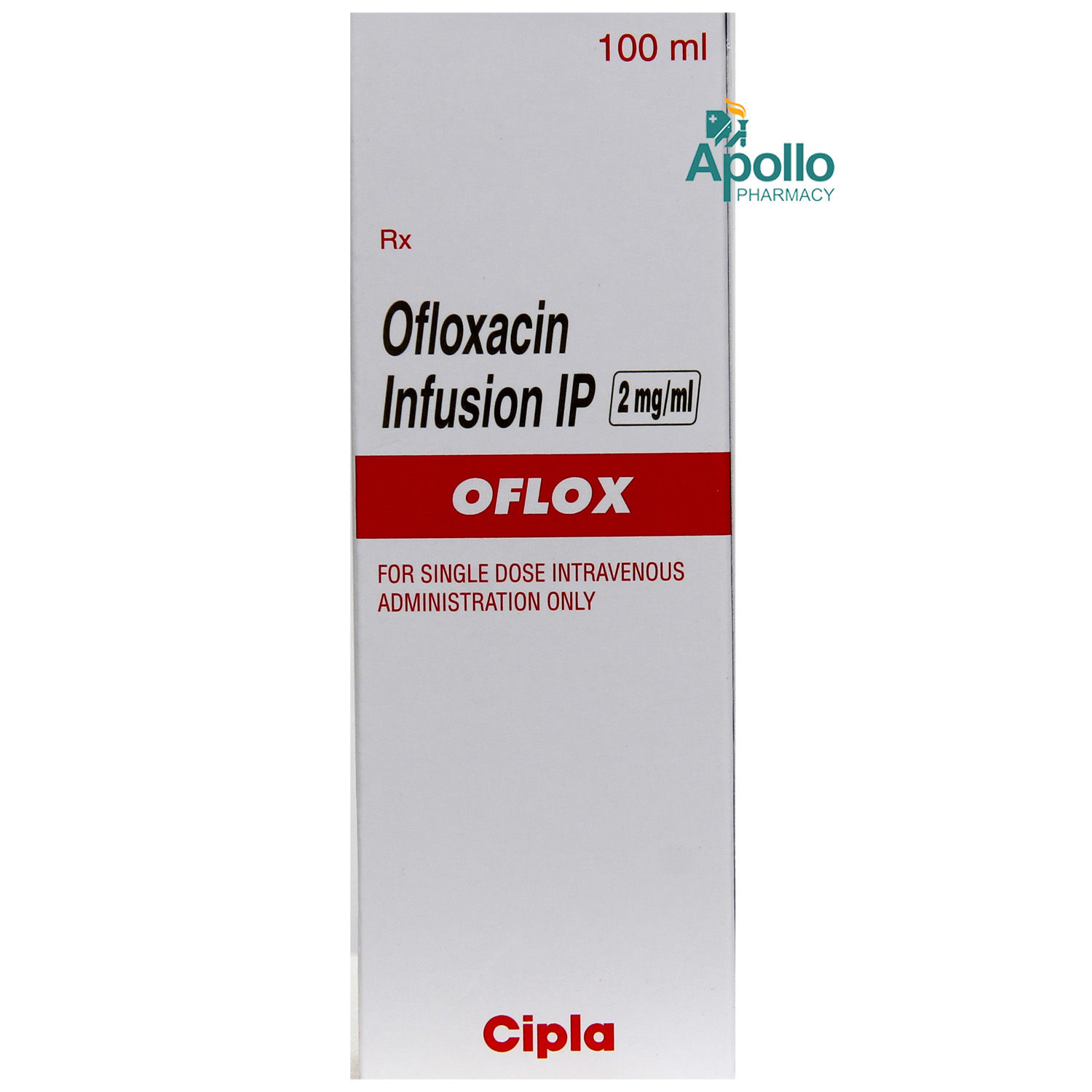 Oflox 200mg I.V. 100ml Price, Uses, Side Effects, Composition - Apollo ...